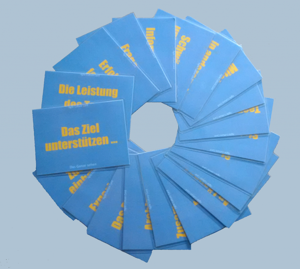 Agile Culture Cards – Efficient technology for the enterprise